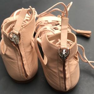 Zara | Shoes | Zara Womens Basic Collection Sandals Tan | Poshmark